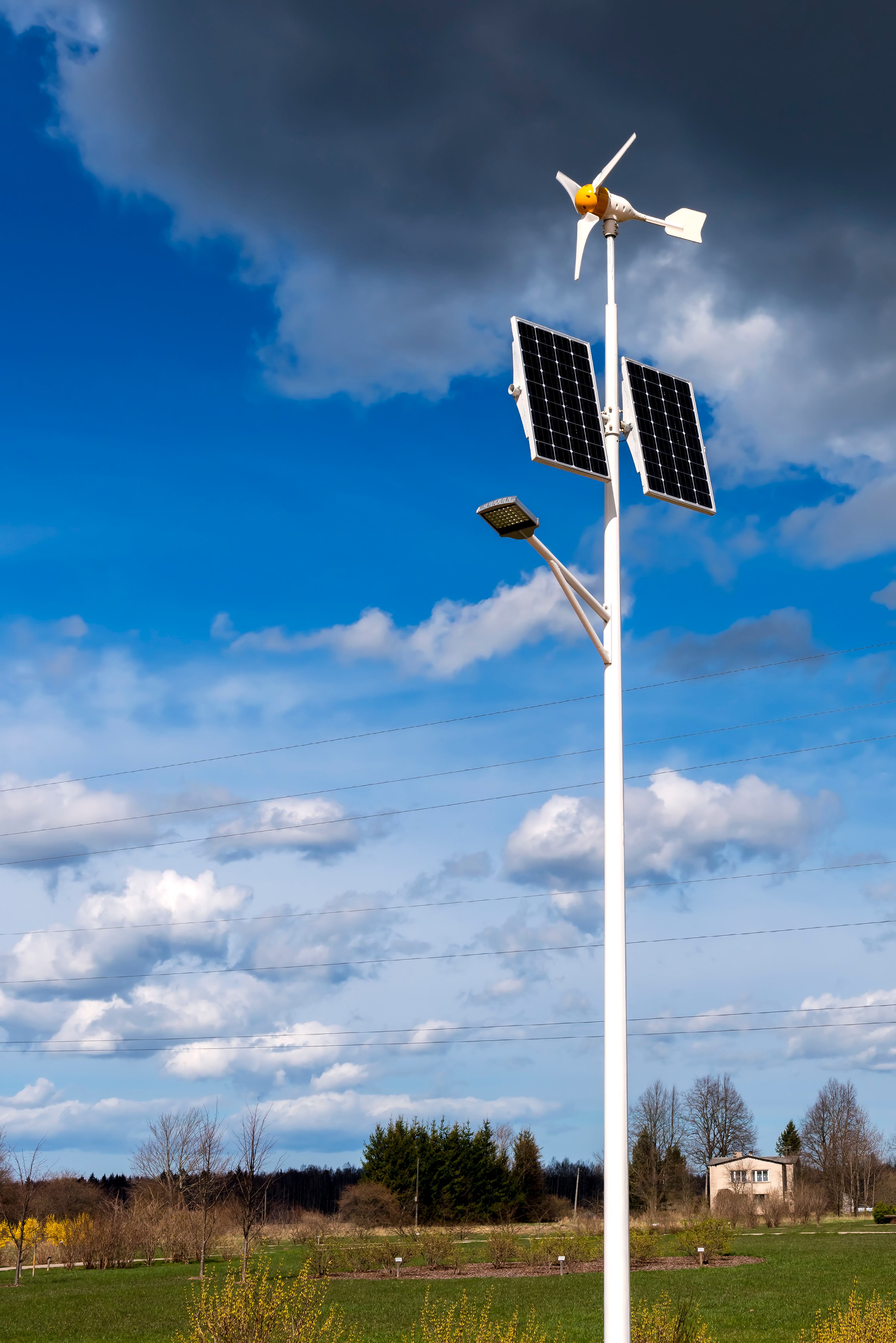 Explore Wind Turbine Technology in Solar Wind Street Lights: Lighting ...